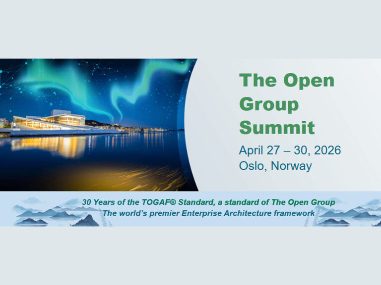 Upcoming Event: The Open Group European Summit 2026 – Oslo – Mesh403